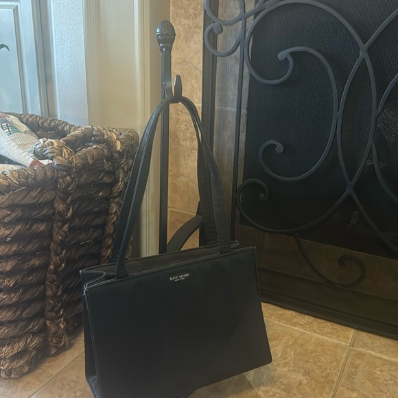 kate spade | Bags | Vintage Original Kate Spade Sam Bag Nylon Black ...